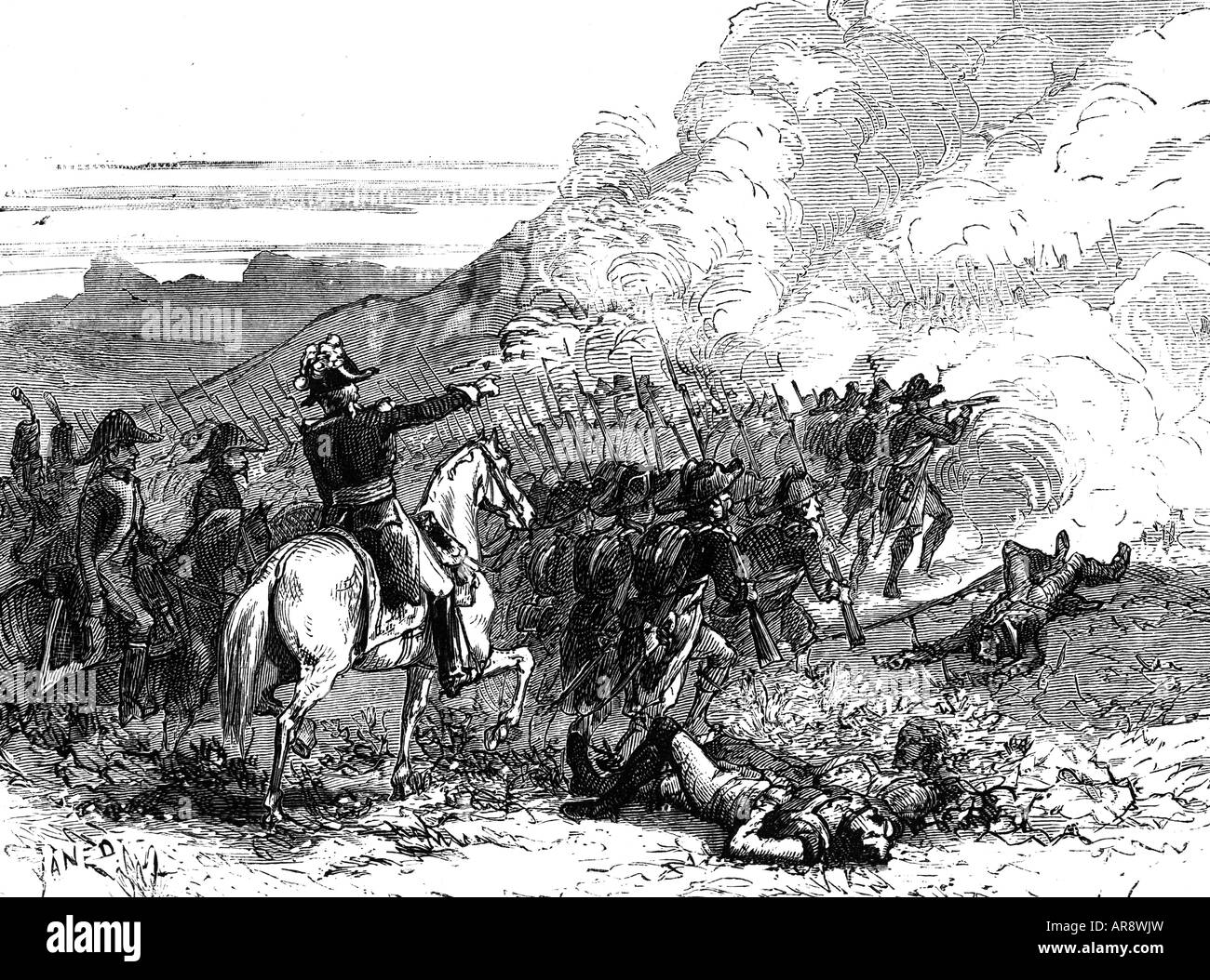 French army in the 18th century hi-res stock photography and images - Alamy