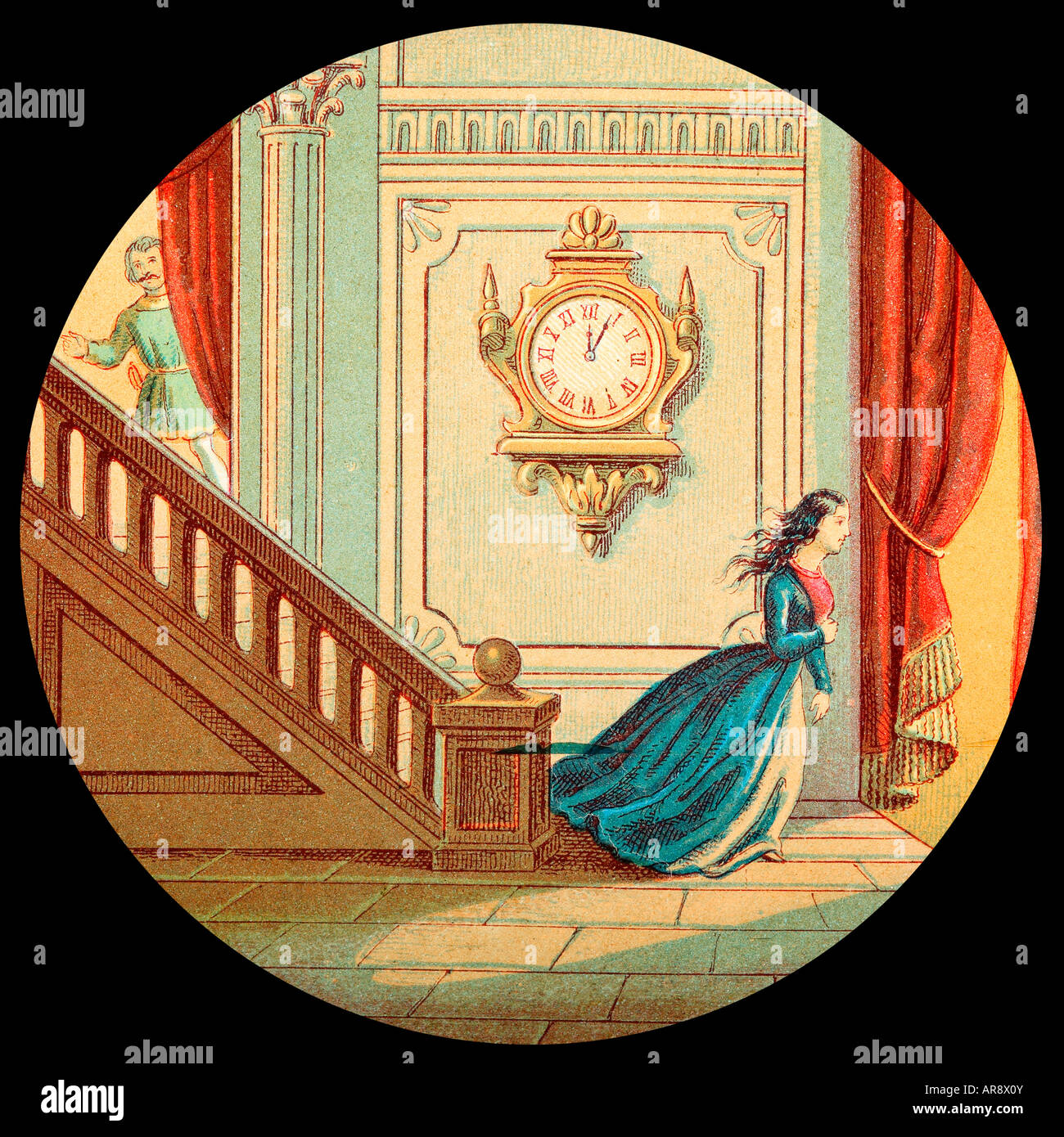 Cinderella leaving ball hi-res stock photography and images - Alamy