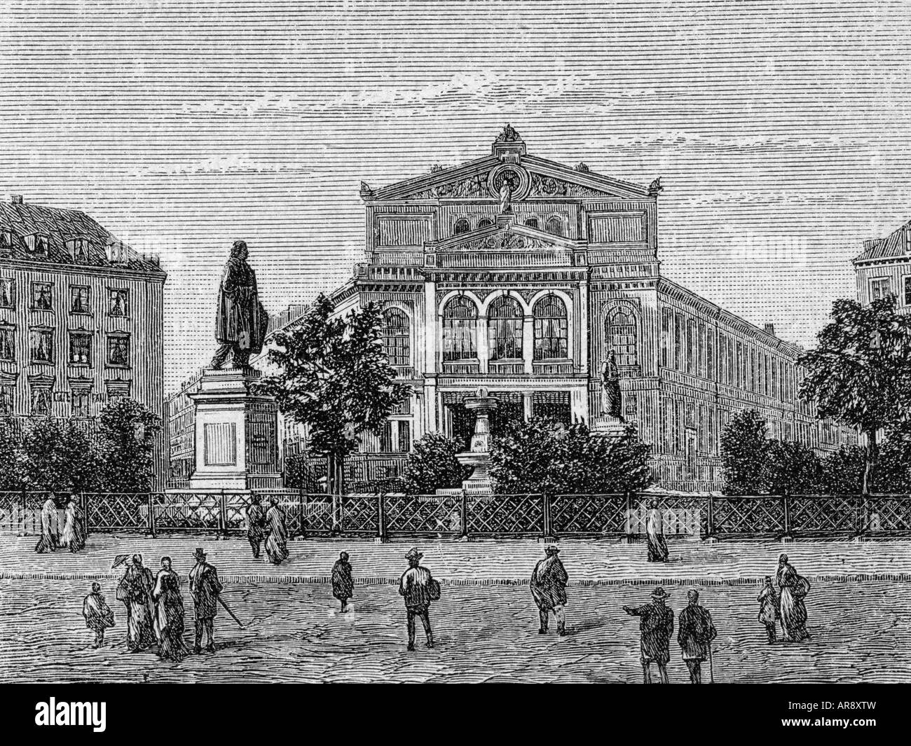 Gartnerplatz Black and White Stock Photos & Images - Alamy