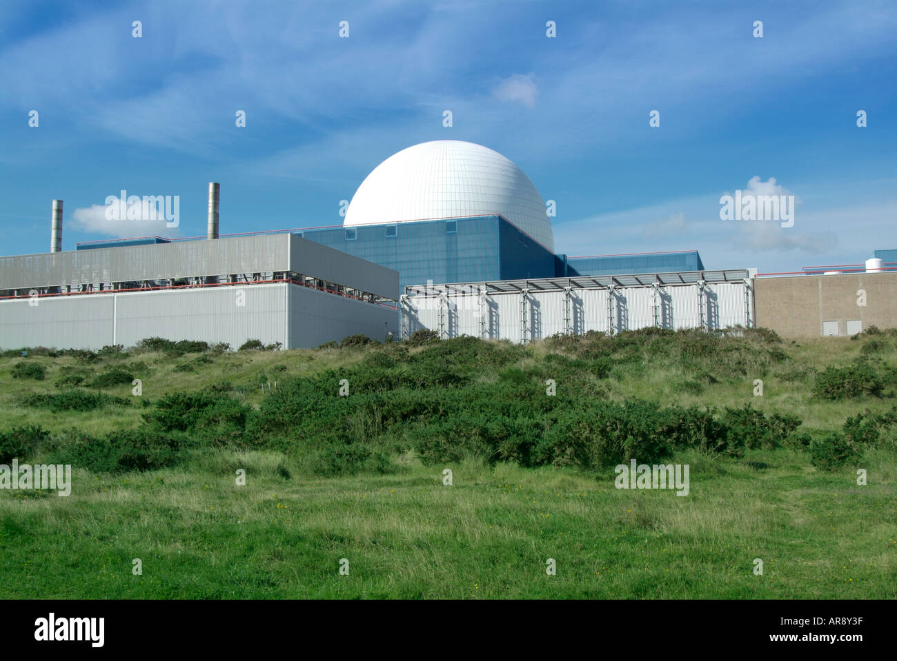 Nuclear power station Sizewell B Suffolk England UK United Kingdom GB ...