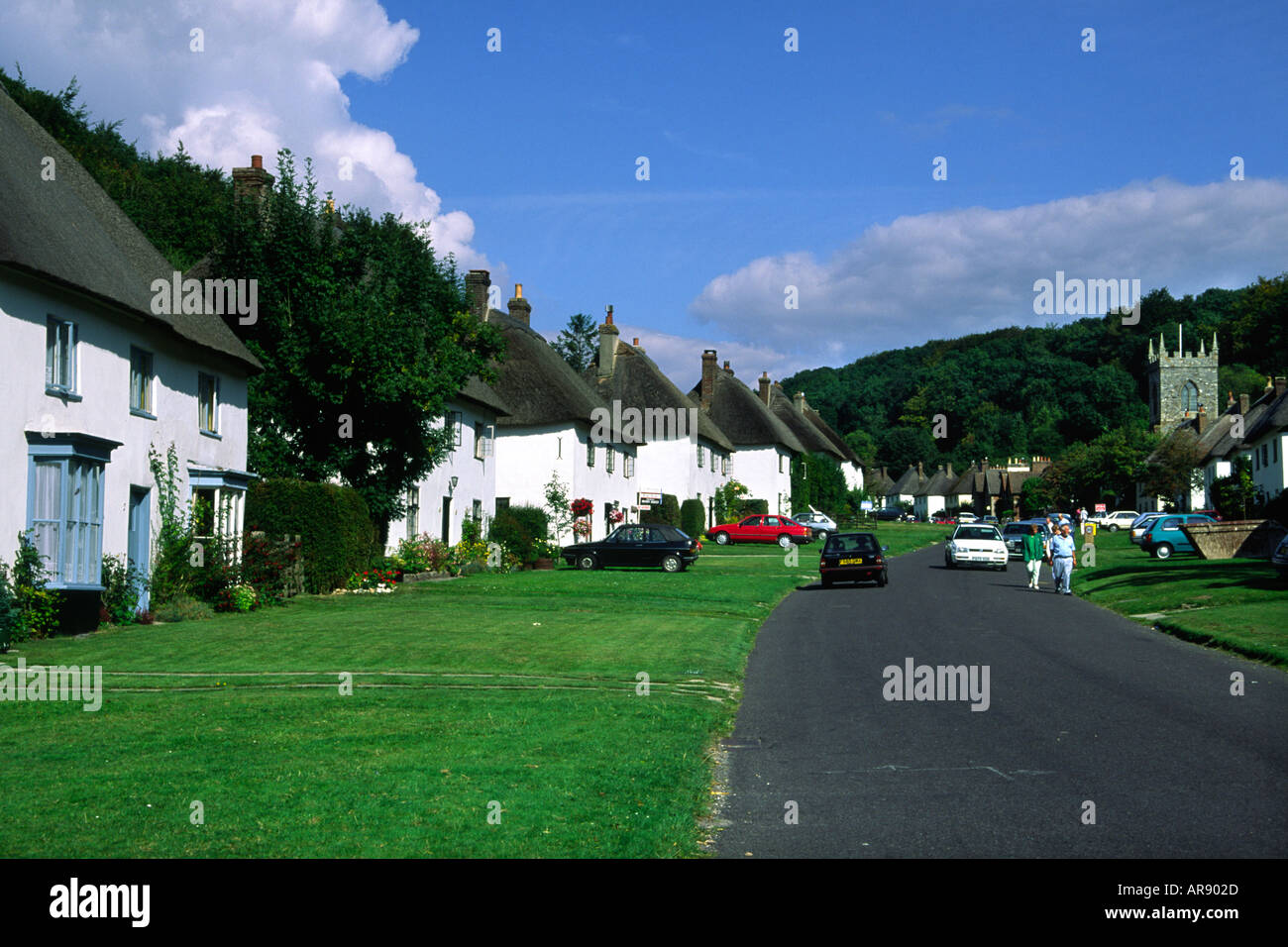 Milton abbas dorset houses hi-res stock photography and images - Alamy