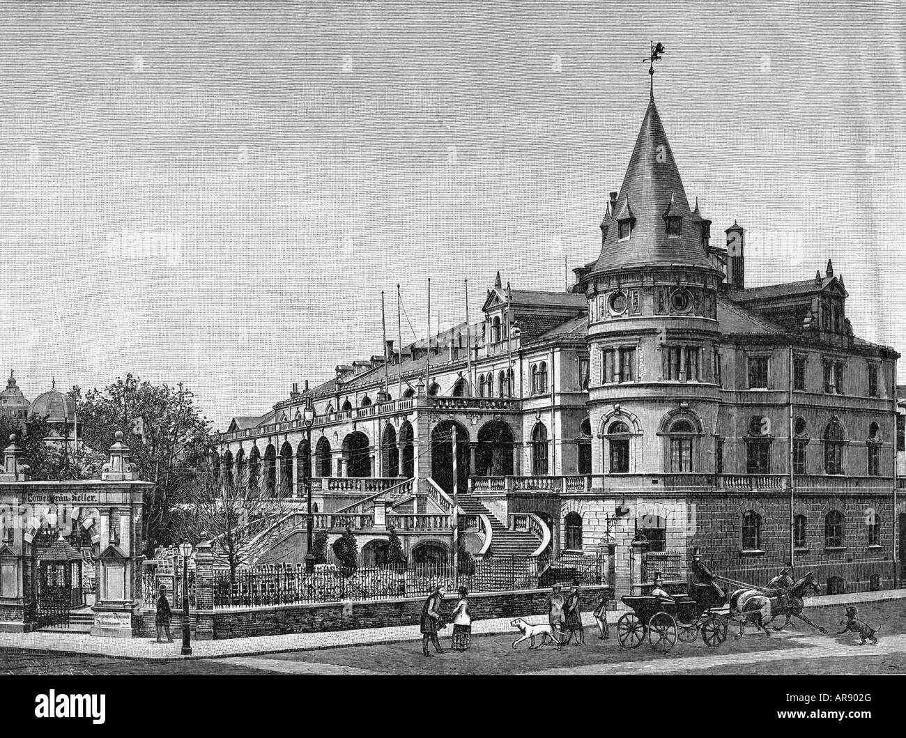 geography/travel, Germany, Munich, gastronomy, Löwenbräukeller, built ...