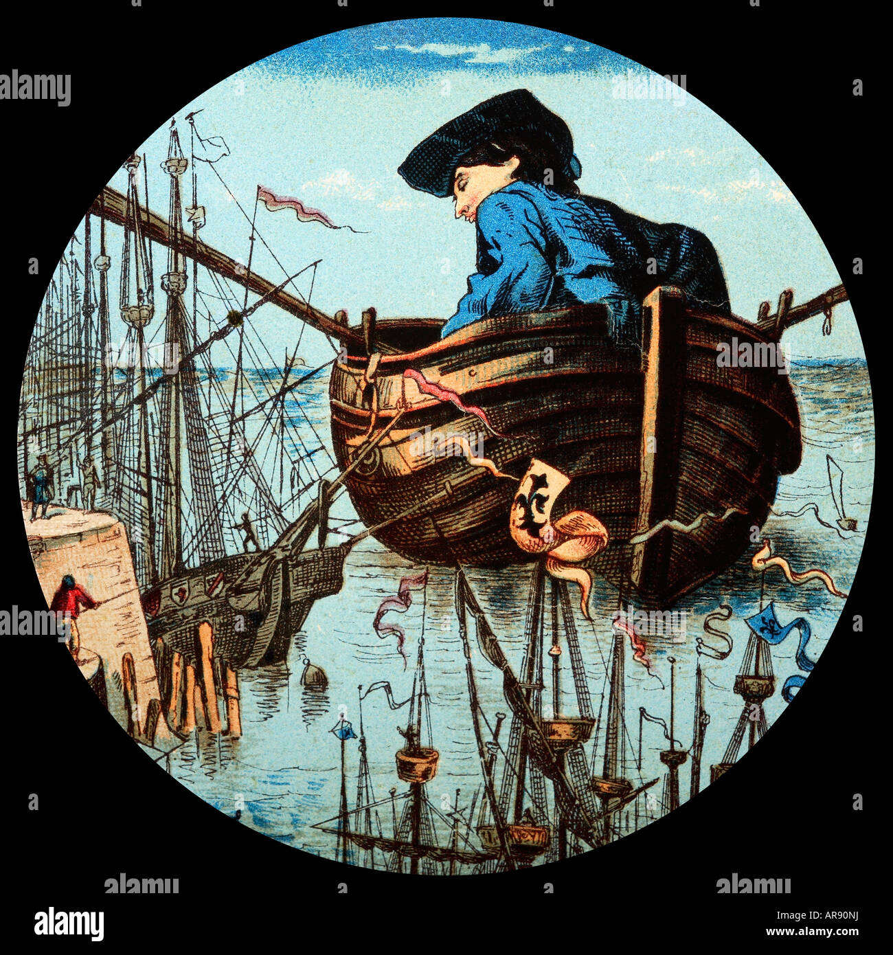 Gulliver tied hi-res stock photography and images - Alamy