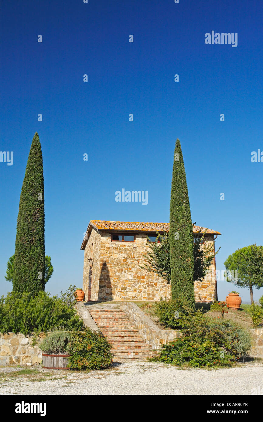 Small house, Tuscany, Italy Stock Photo - Alamy