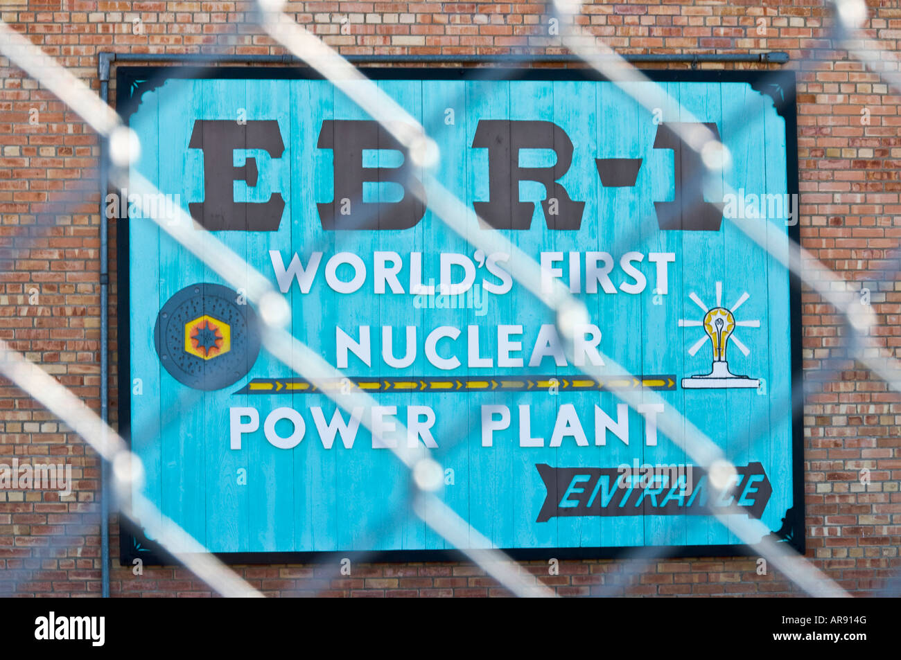 EBR 1 world's first nuclear power plant, Idaho Stock Photo - Alamy