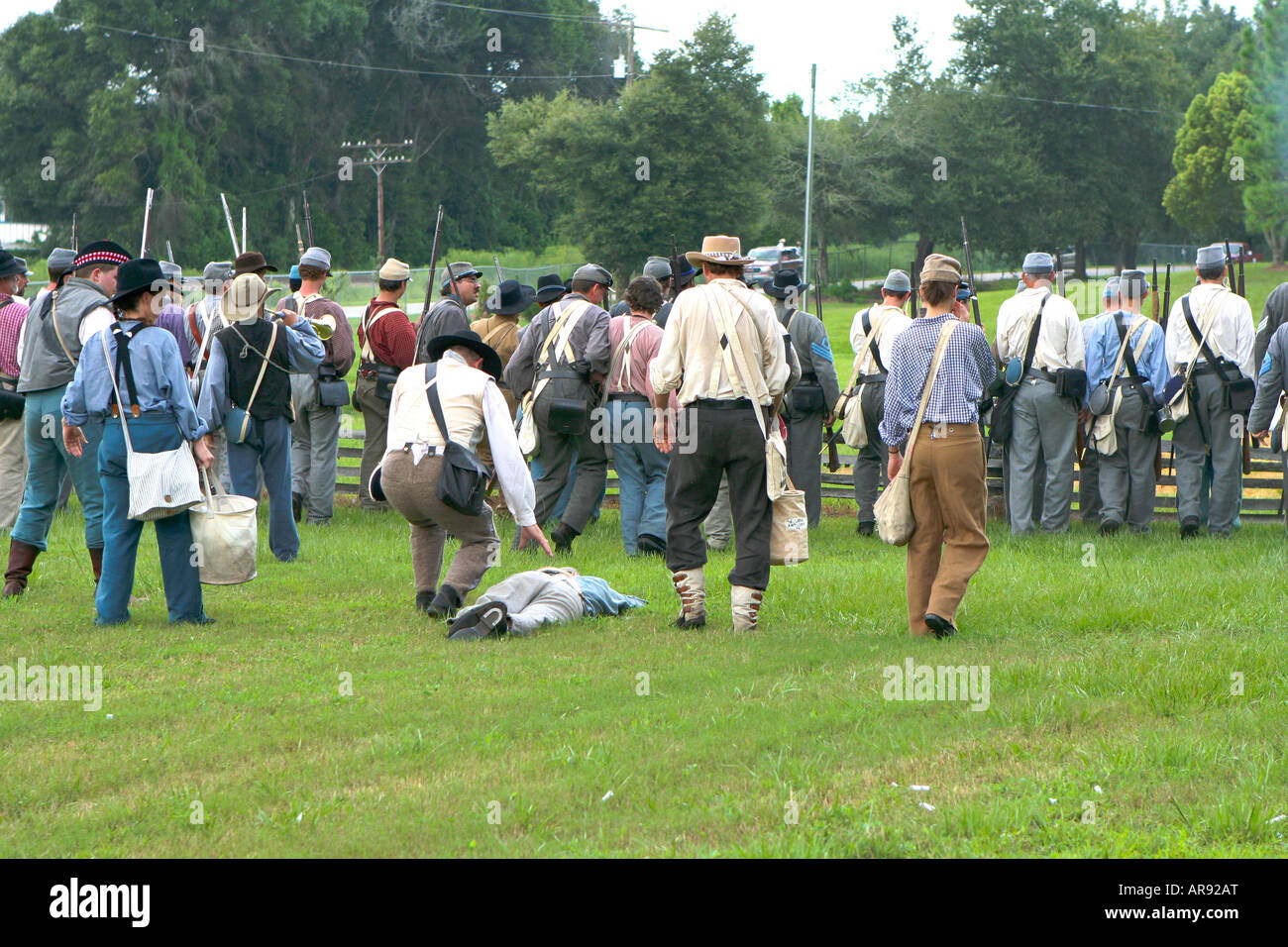 U S Civil War Reenactment Stock Photo - Alamy