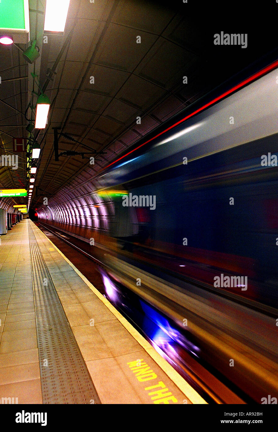 Fast moving train Stock Photo - Alamy Fast moving train Stock Photo - Alamy