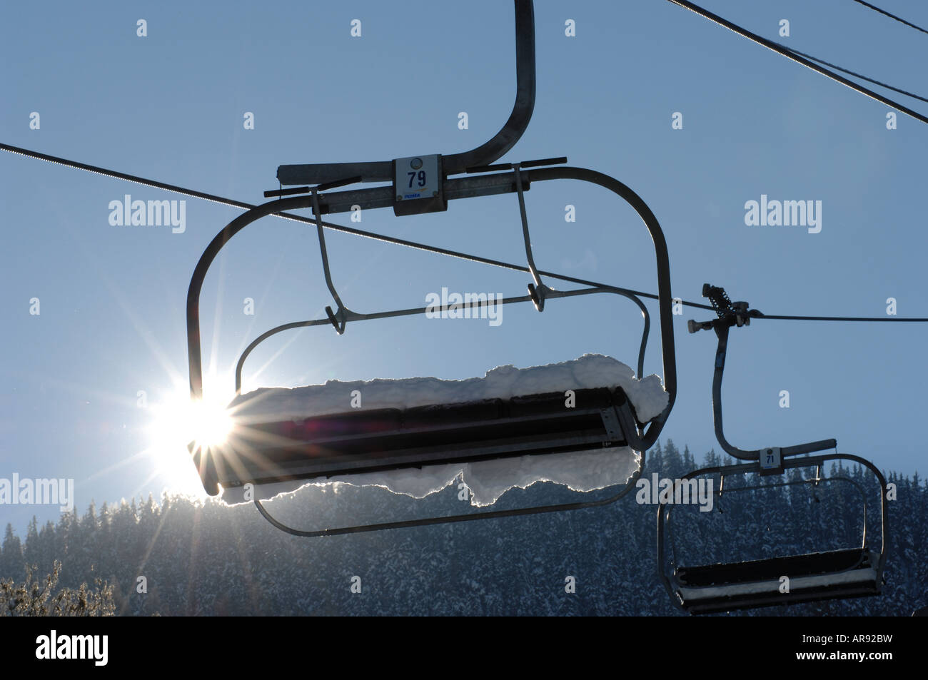 Montchavin les coches france hi-res stock photography and images - Alamy