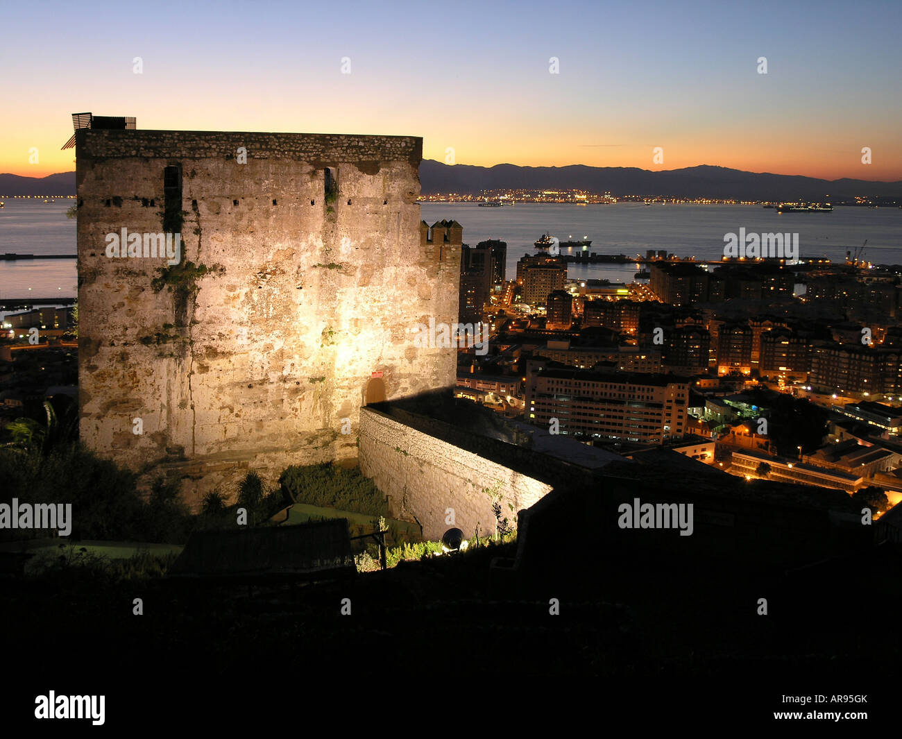 Moorish Castle Gibraltar High Resolution Stock Photography and Images ...