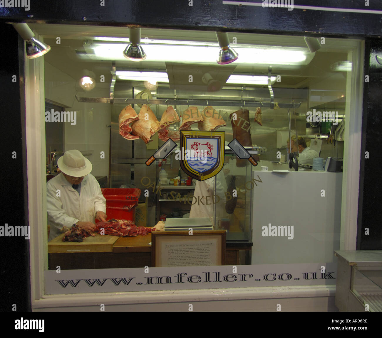 Butchers counter chicken beef lamb hi-res stock photography and images ...