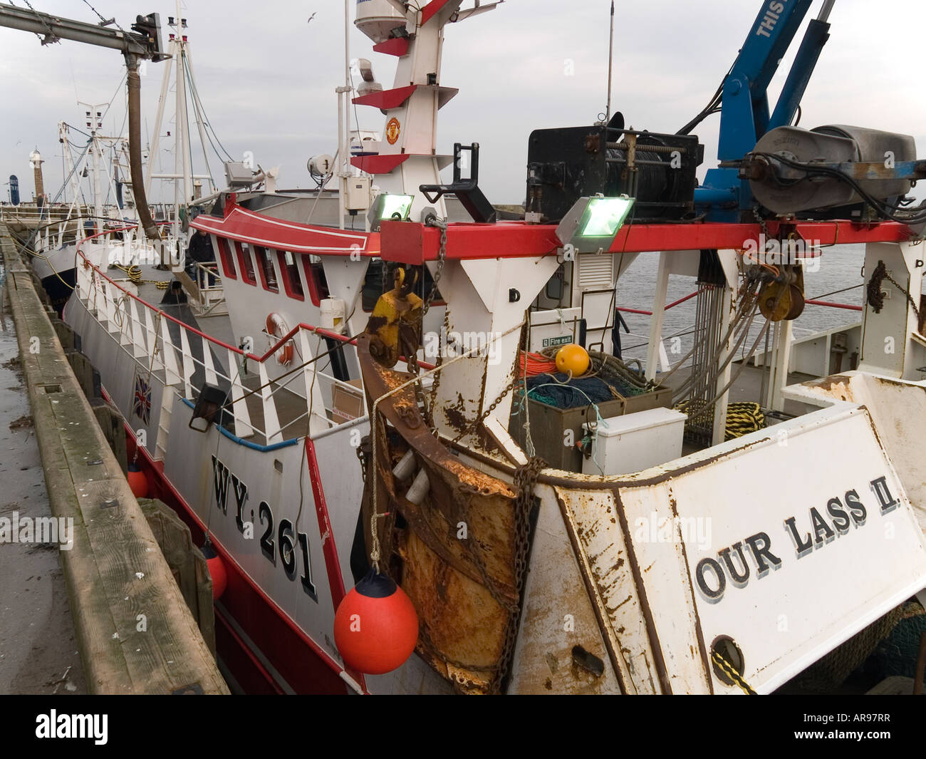 Trawler loading hi-res stock photography and images - Alamy