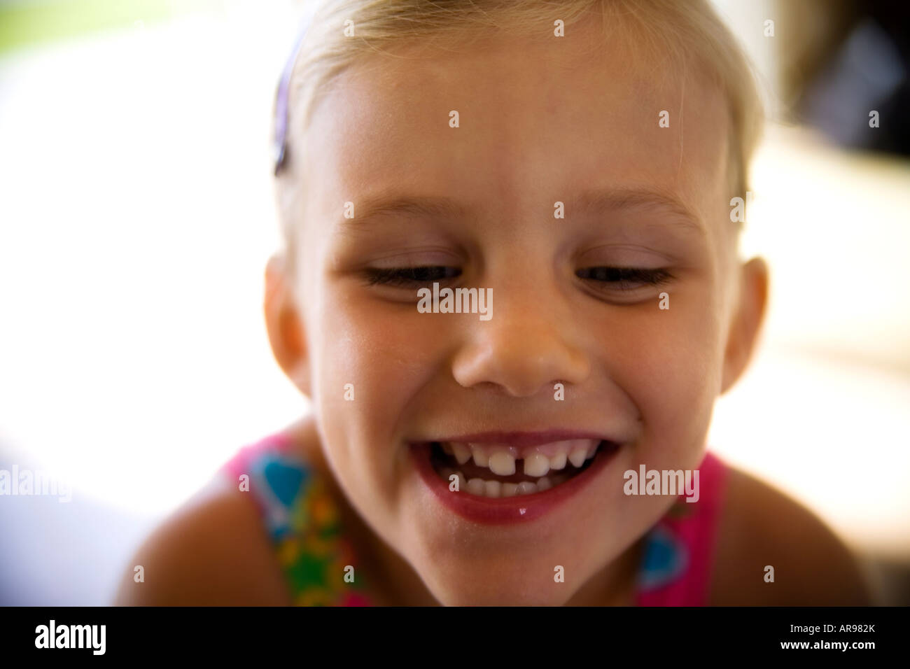 Young pretty silly girl Stock Photo - Alamy