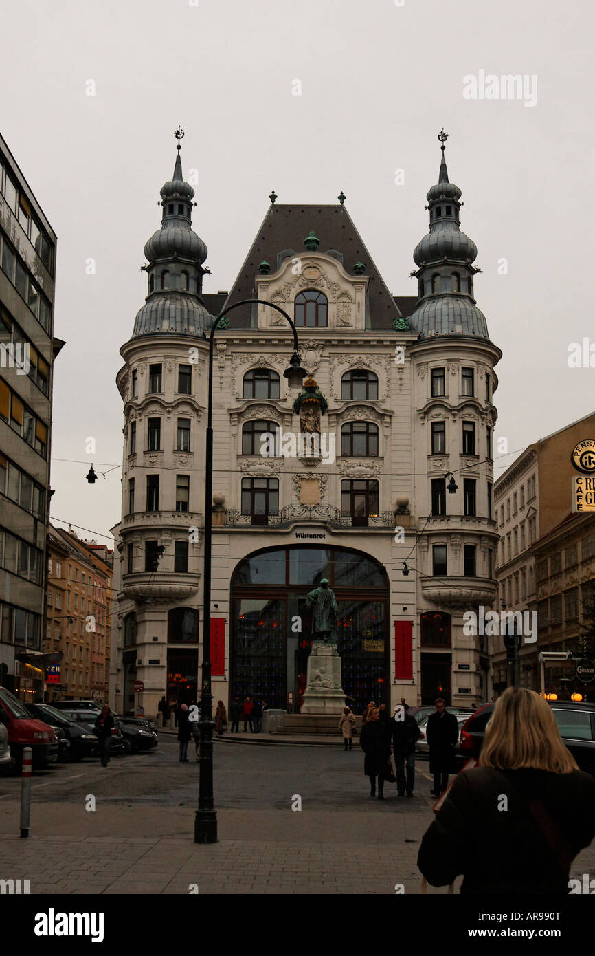 Lugeck Building, Rotenturmstrasse Stock Photo - Alamy
