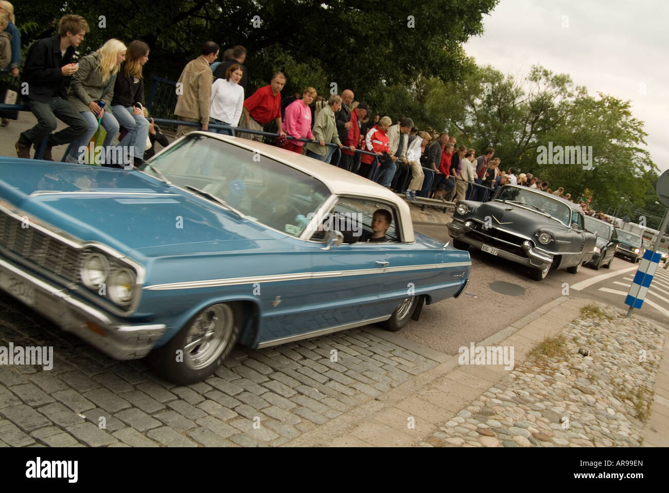 power big meet american car show held in vasteras sweden cruise through ...