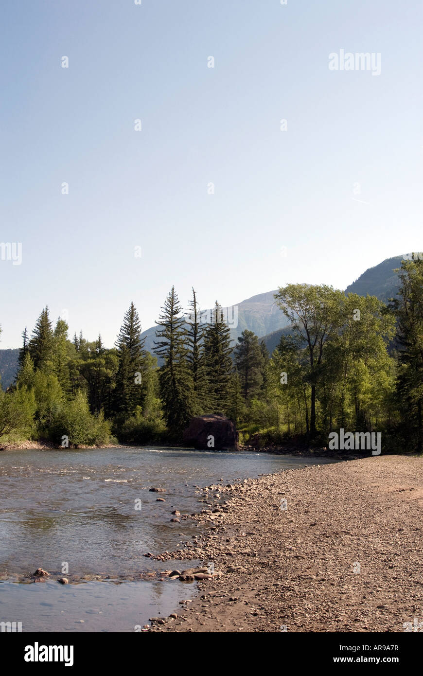 The Crystal River Roaring Fork Valley Colorado Stock Photo - Alamy