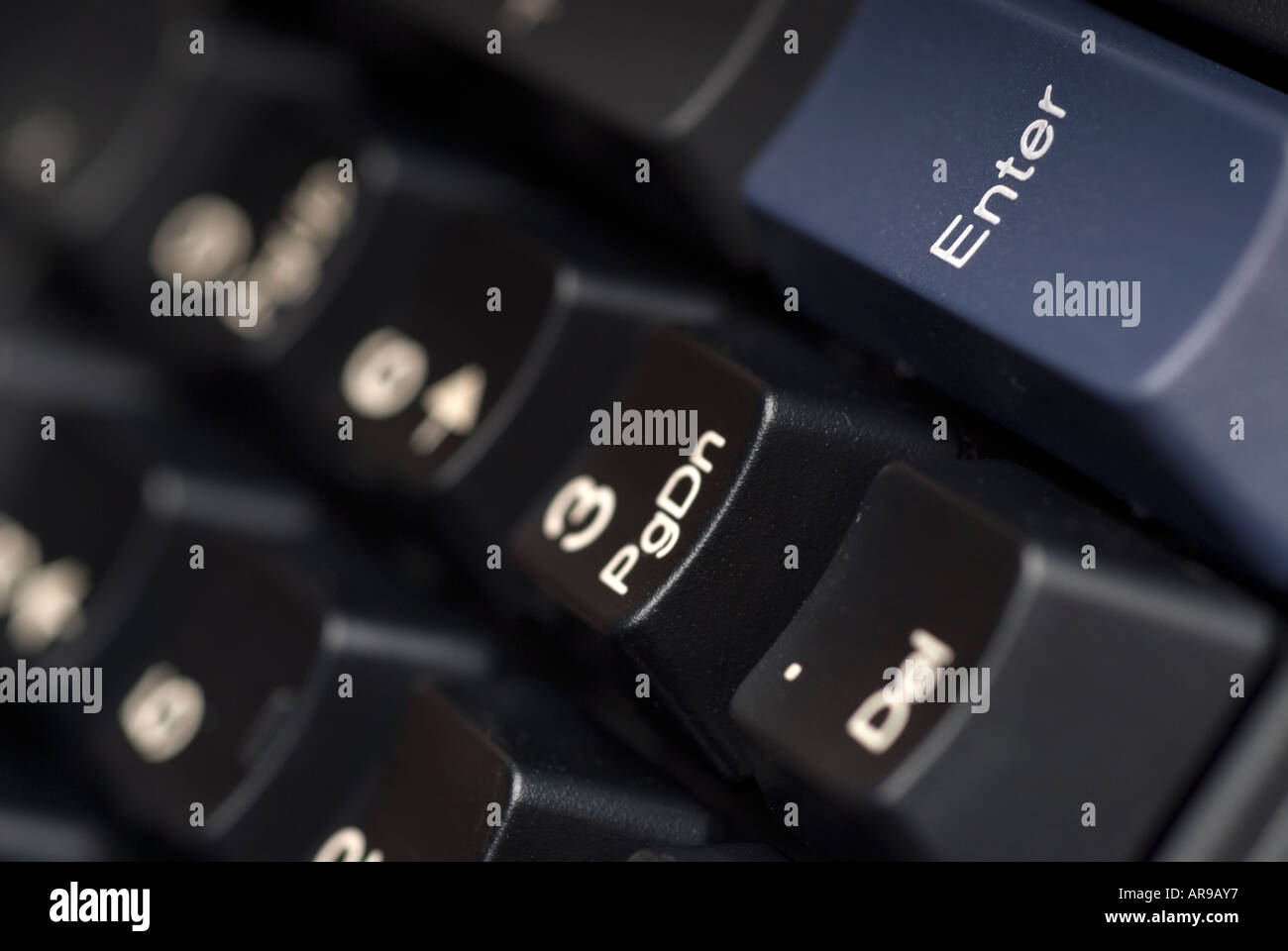Image of the Enter key on a computer keyboard Stock Photo - Alamy