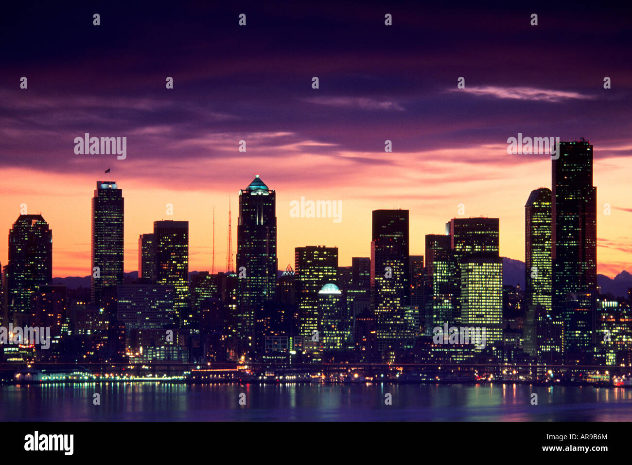 Seattle Skyline, Washington Stock Photo - Alamy