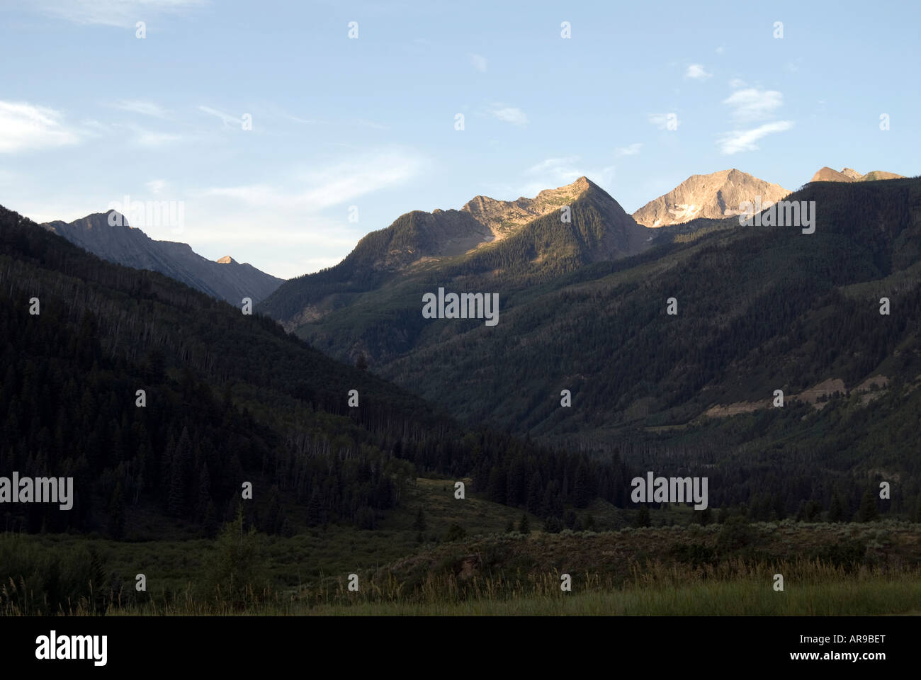 Roaring Fork Valley Colorado Stock Photo - Alamy