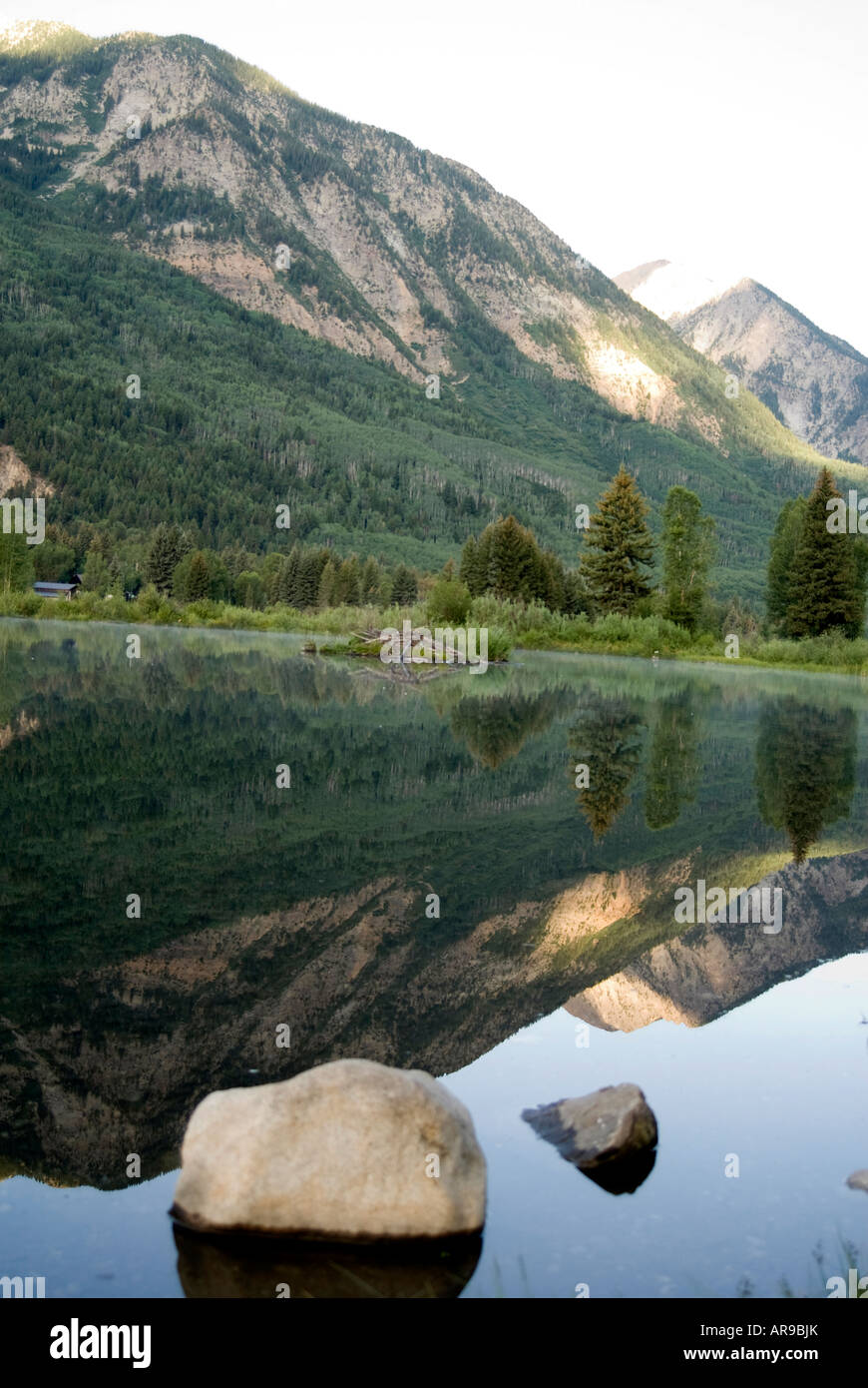 Roaring Fork Valley Colorado Stock Photo - Alamy