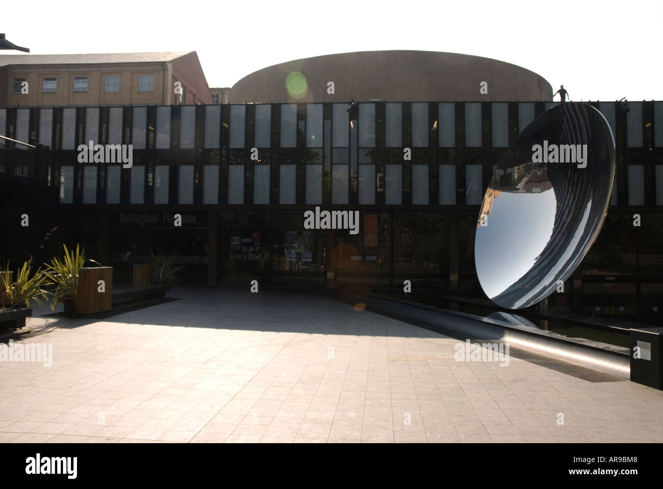 Image of the sky mirror outside the Nottingham playhouse in England ...