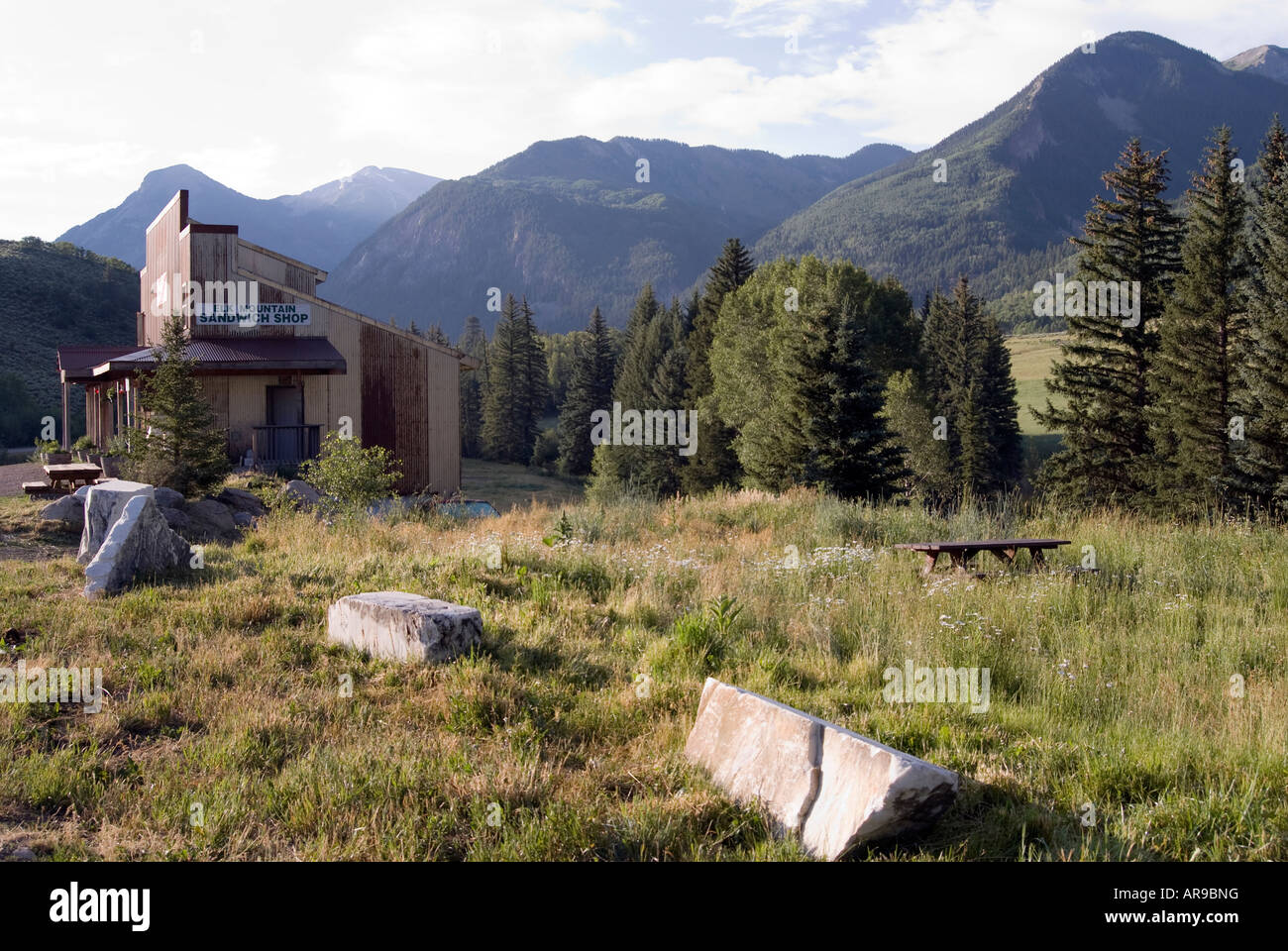 Roaring Fork Valley Colorado Stock Photo - Alamy