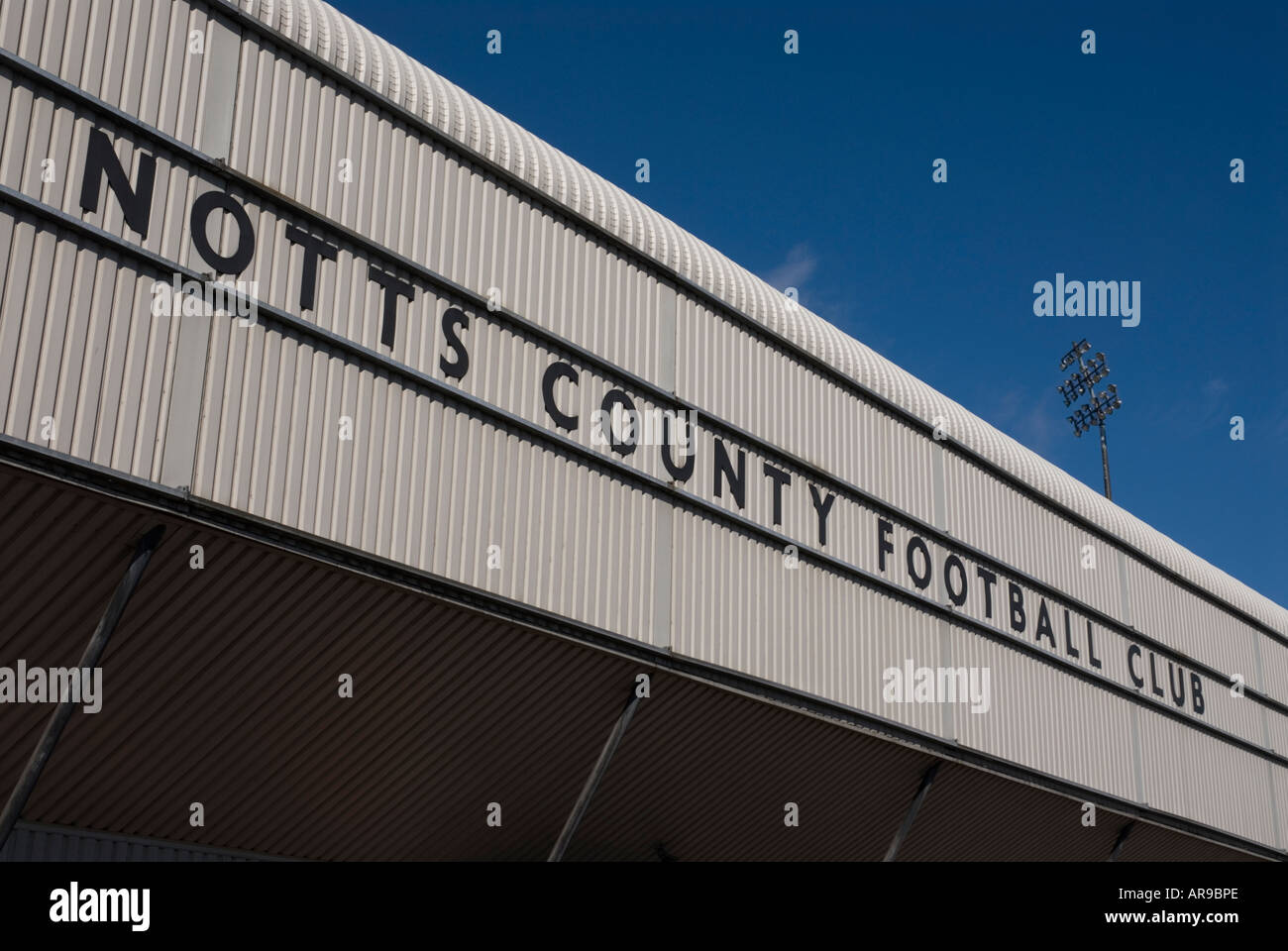 Image of Notts County football clubs ground in Nottingham England Stock ...