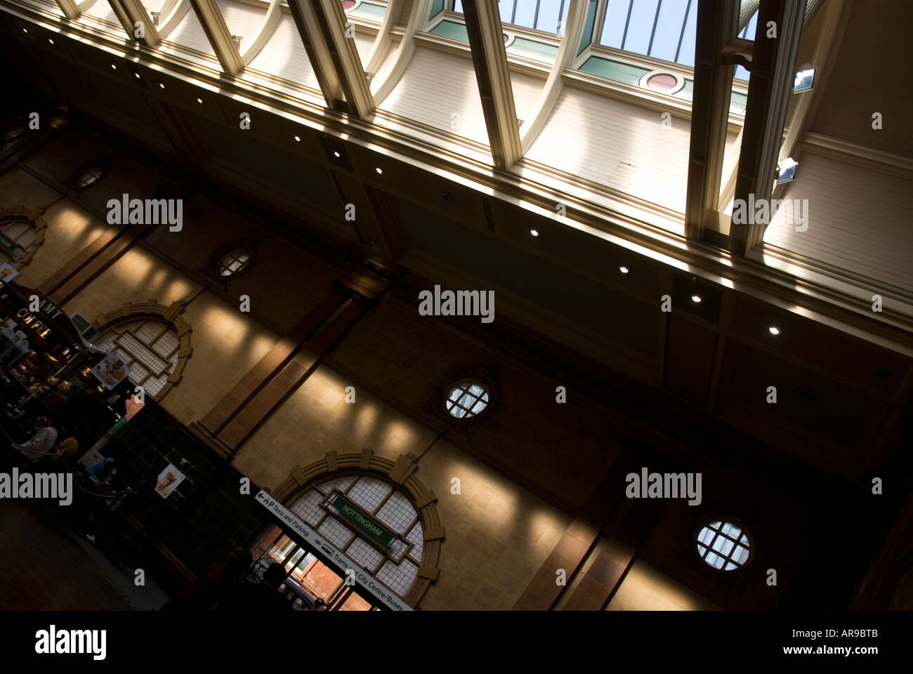 Image of Nottingham railway station Stock Photo - Alamy