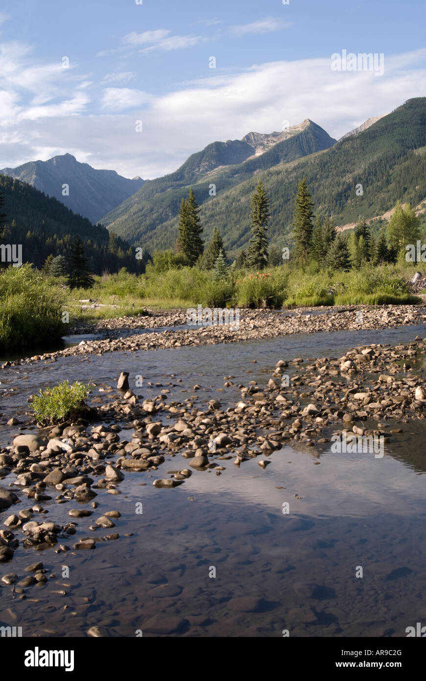 The Crystal River Roaring Fork Valley Colorado Stock Photo - Alamy