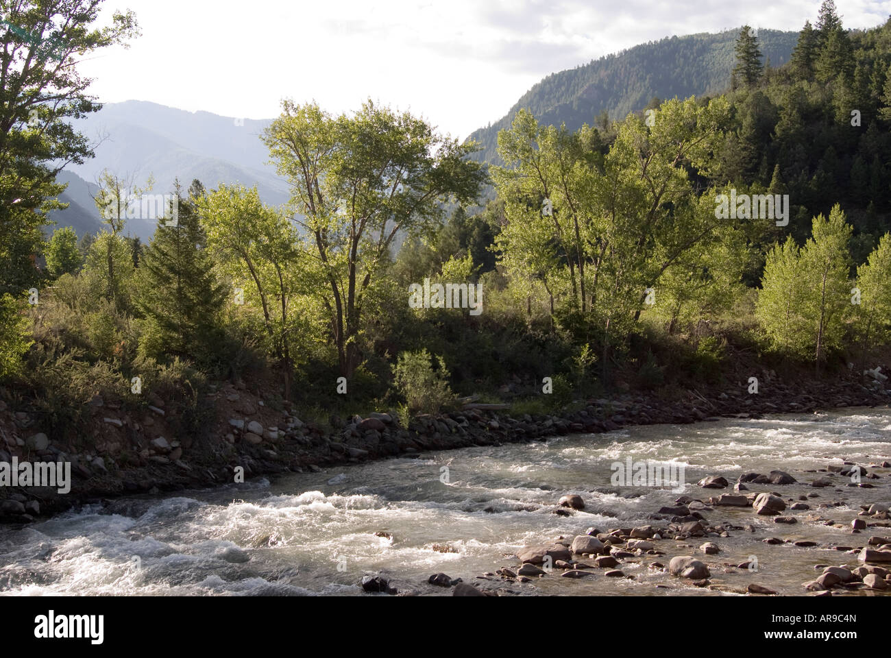 The Crystal River Roaring Fork Valley Colorado Stock Photo - Alamy