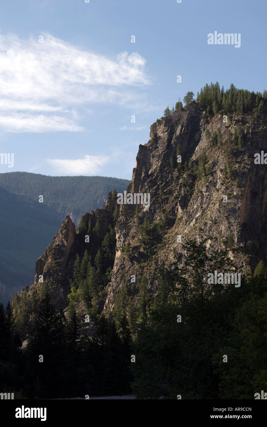 Roaring Fork Valley near Redstone Colorado Stock Photo - Alamy