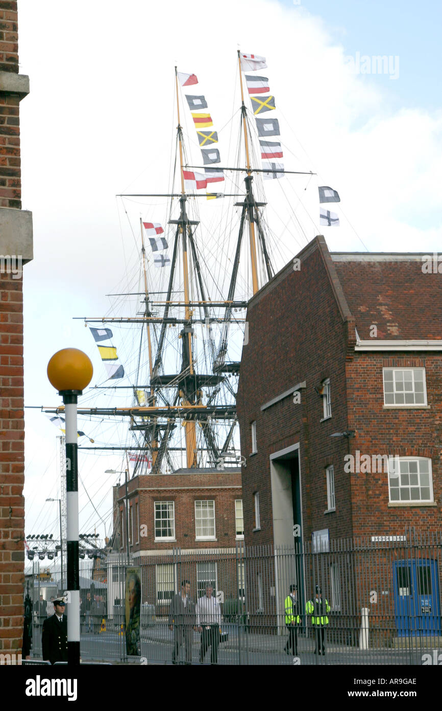 Battle of trafalgar flags hi-res stock photography and images - Alamy