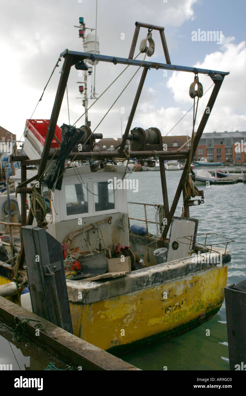 Fishing boat block and tackle hi-res stock photography and images - Alamy