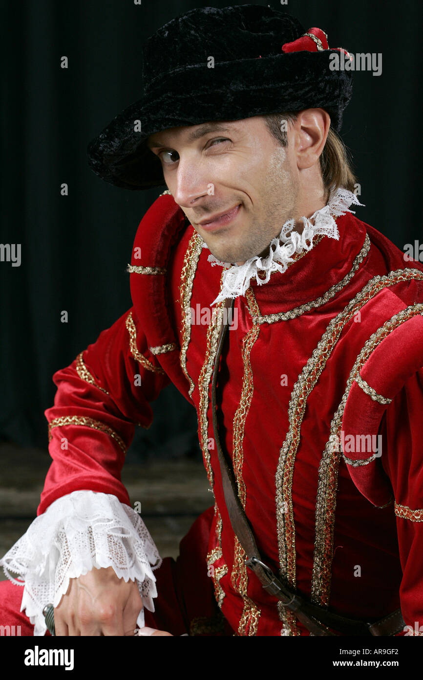 actor comedian comedy red color colour costume knight amusement ...