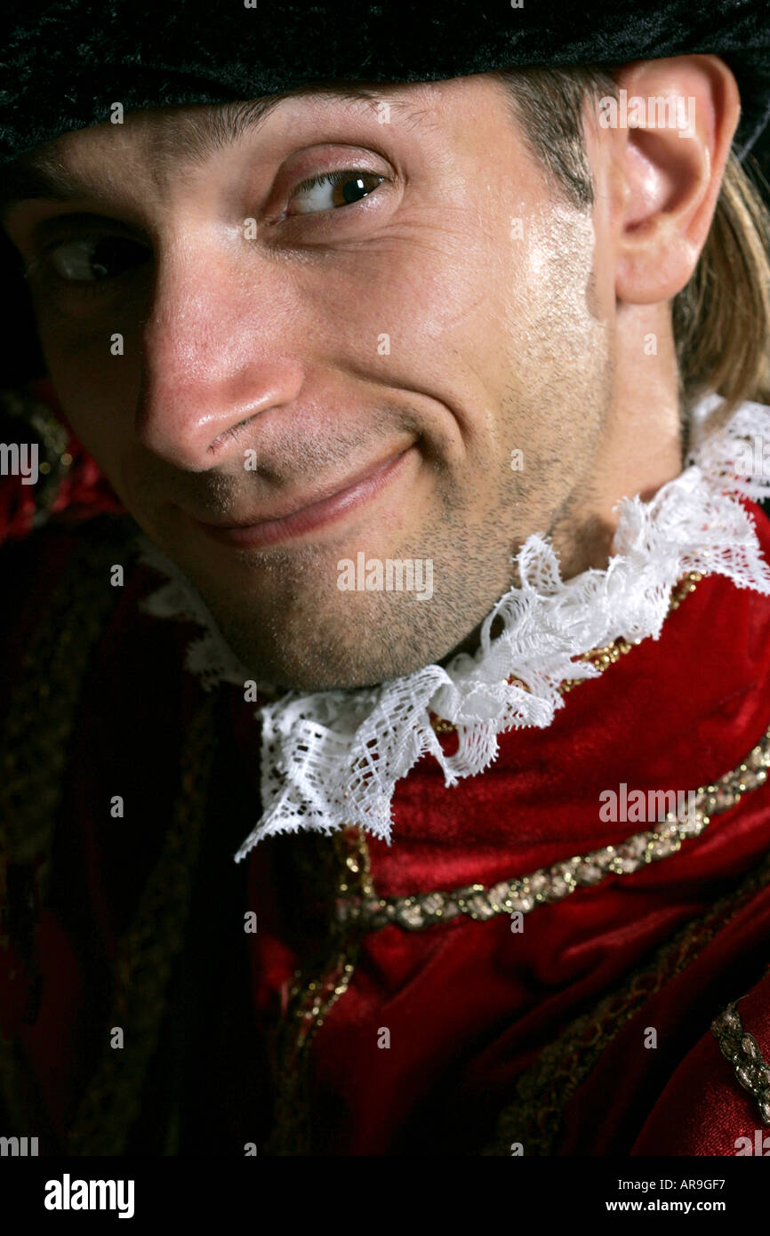 actor comedian comedy red color colour costume knight amusement ...