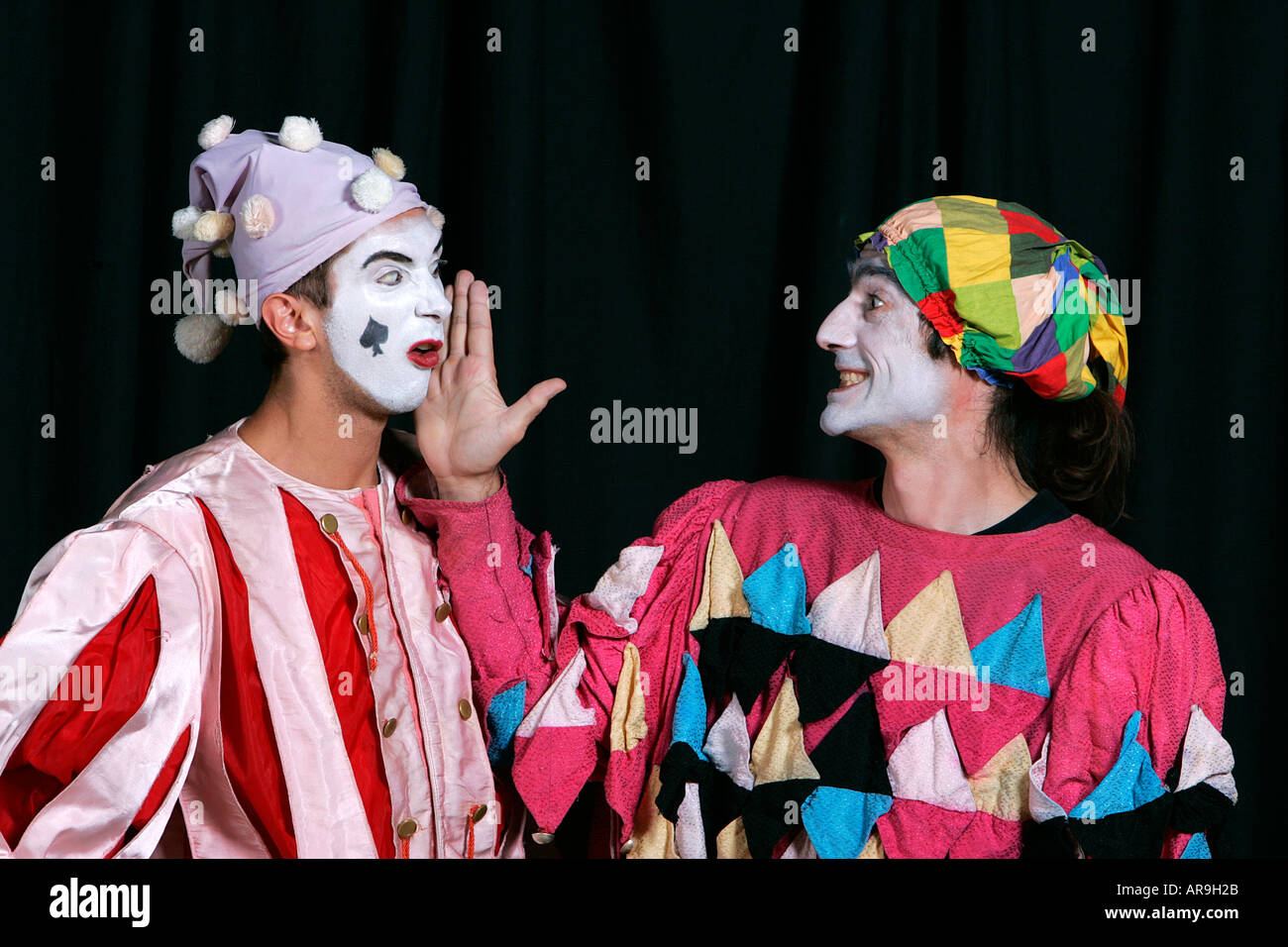 kick slap joker actor comedian comedy hat color colour costume ...