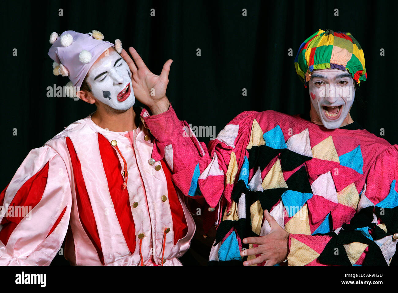 kick slap joker actor comedian comedy hat color colour costume ...