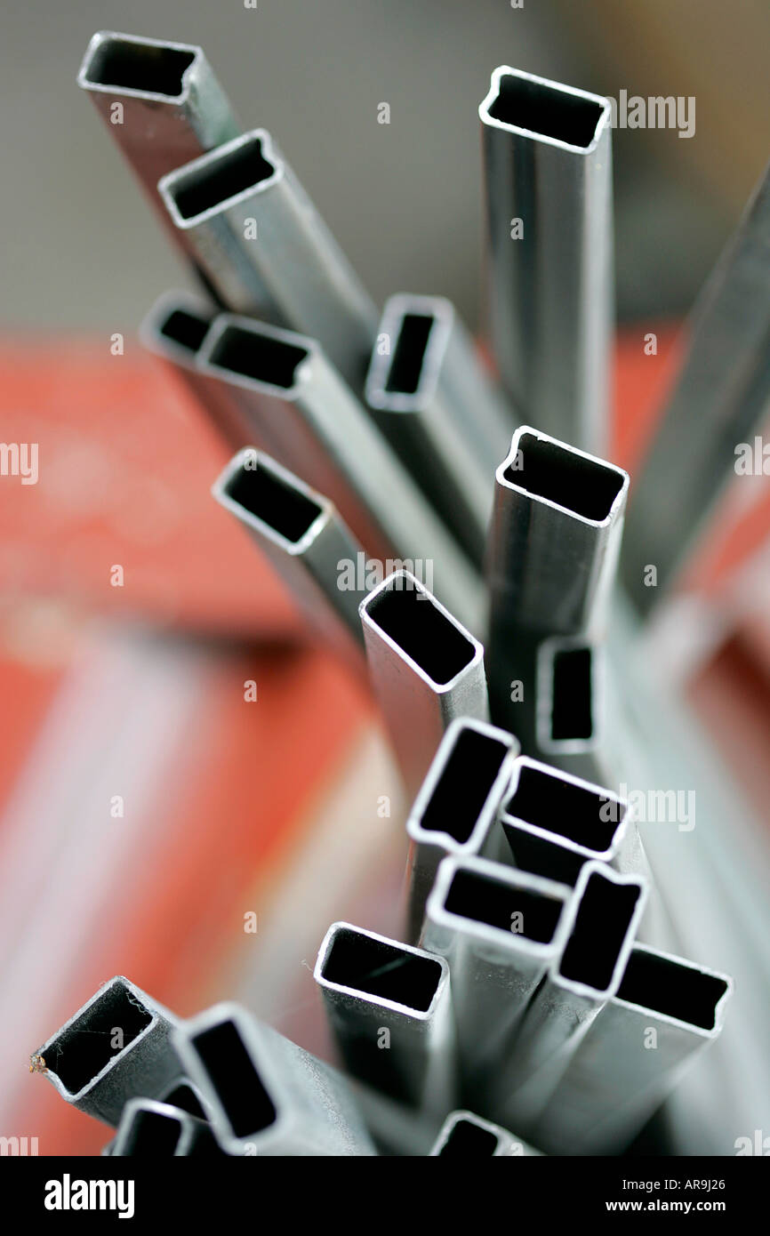 abstract metal background sheet iron roll mill square tube blur chaos ...