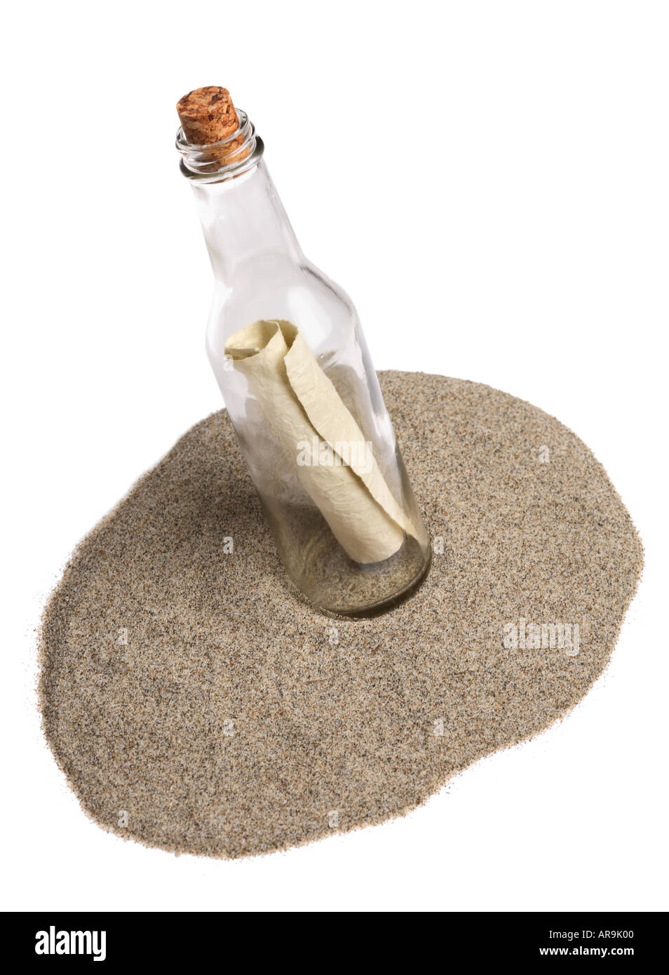 Message in a bottle Stock Photo - Alamy