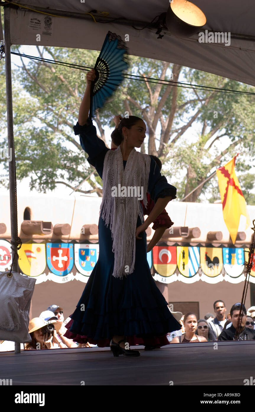 flamenco dancer at the Fiesta de Santa Fe New Mexico the new generation ...
