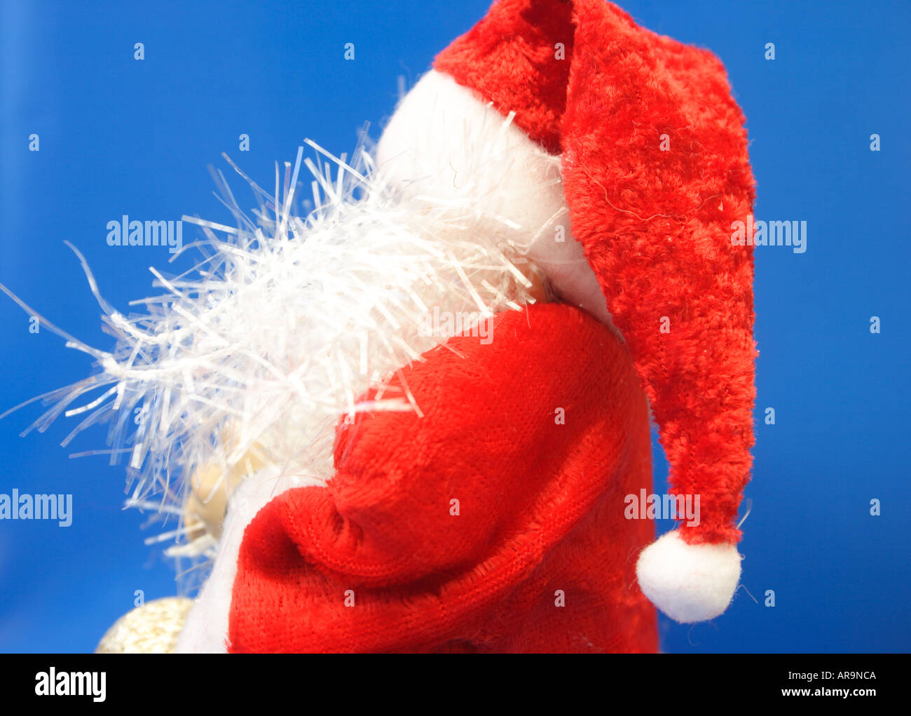 SANTA CLAUS SIDE VIEW Stock Photo - Alamy