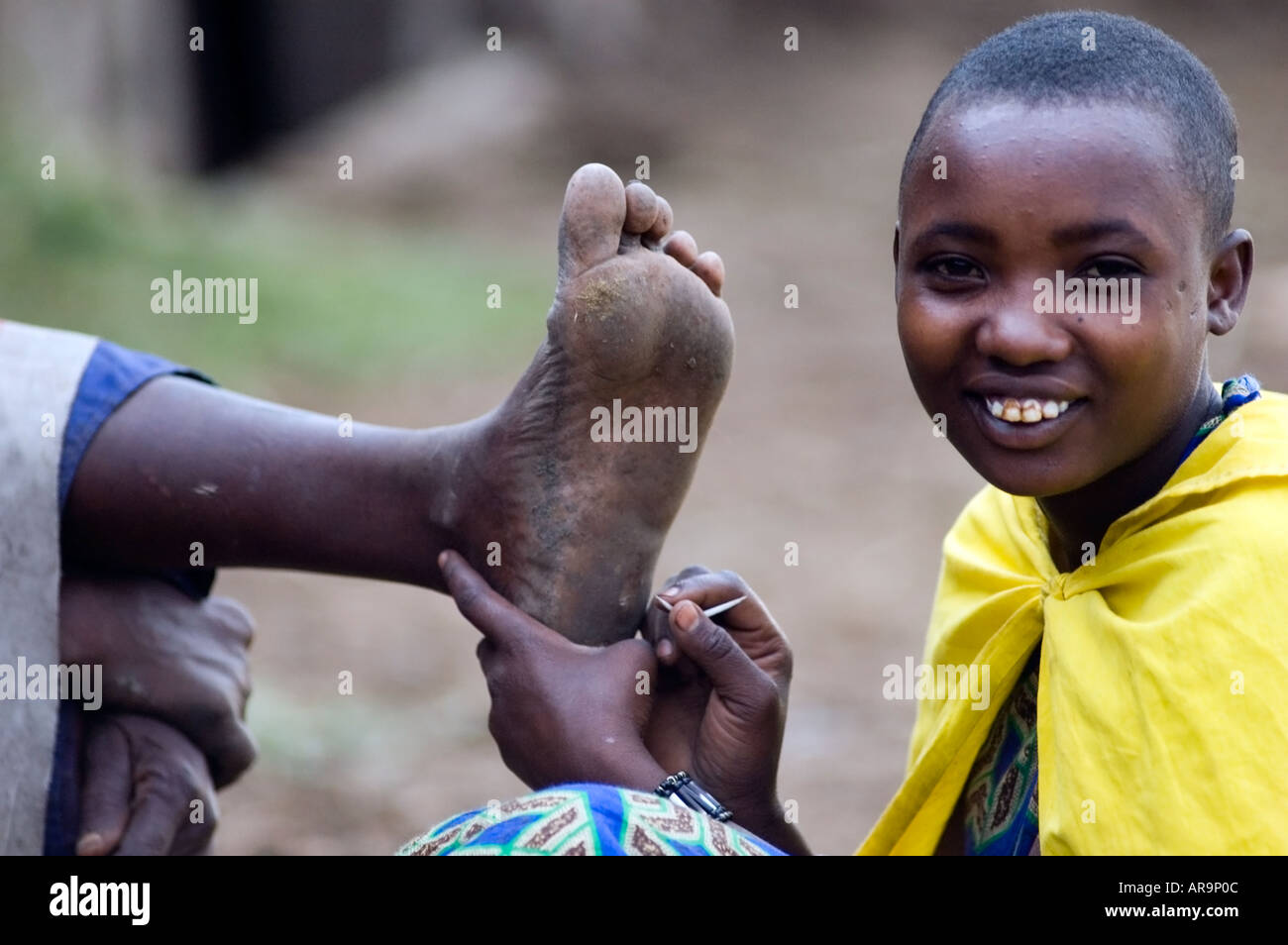 Home nurse and feet hi-res stock photography and images - Alamy