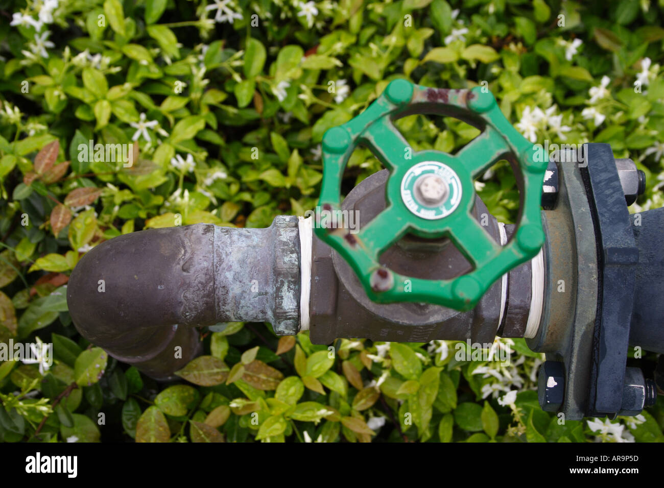 WATER METER AND TAP Stock Photo - Alamy