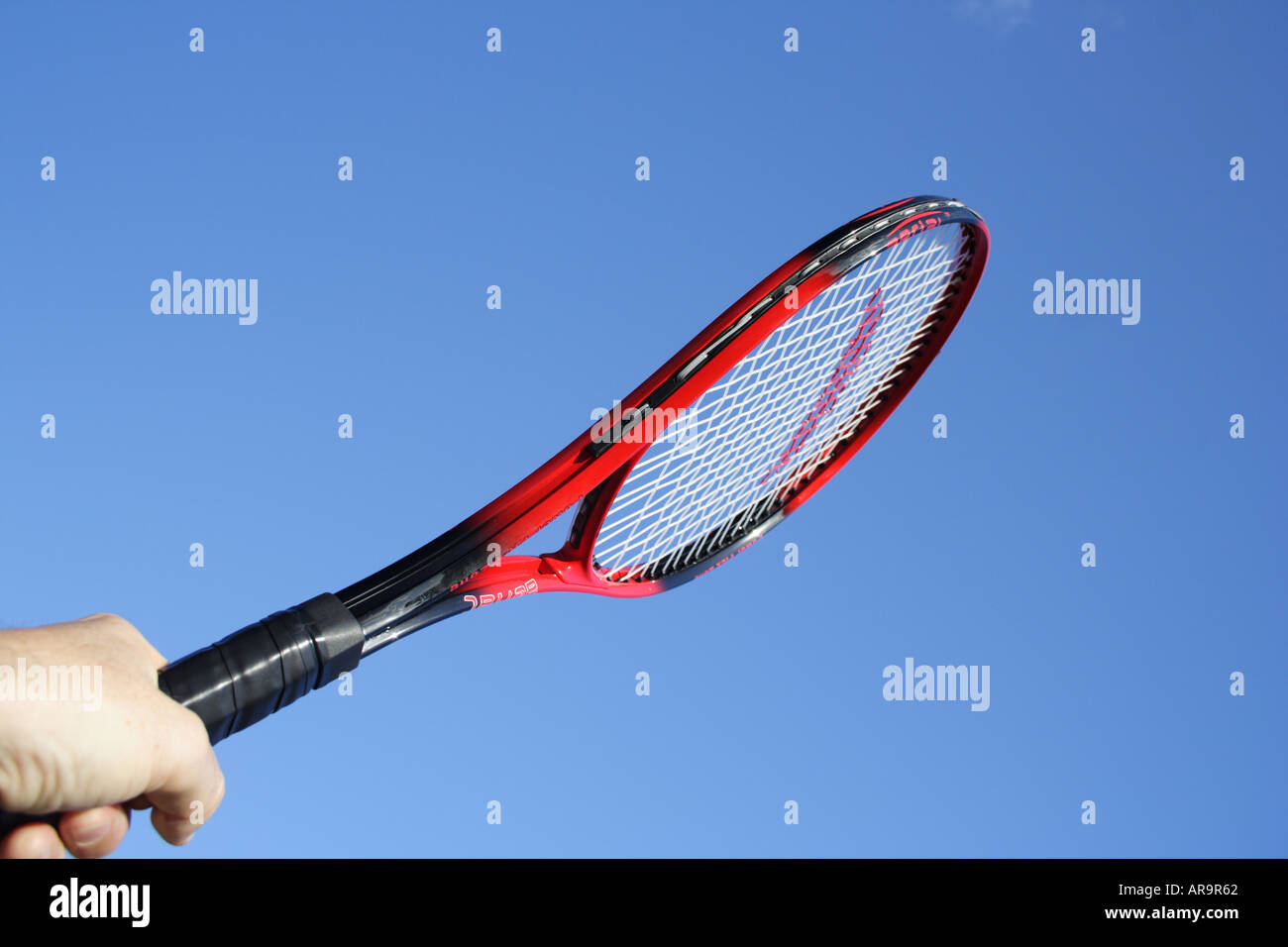 Ball holding racket racquet grip hi-res stock photography and images ...