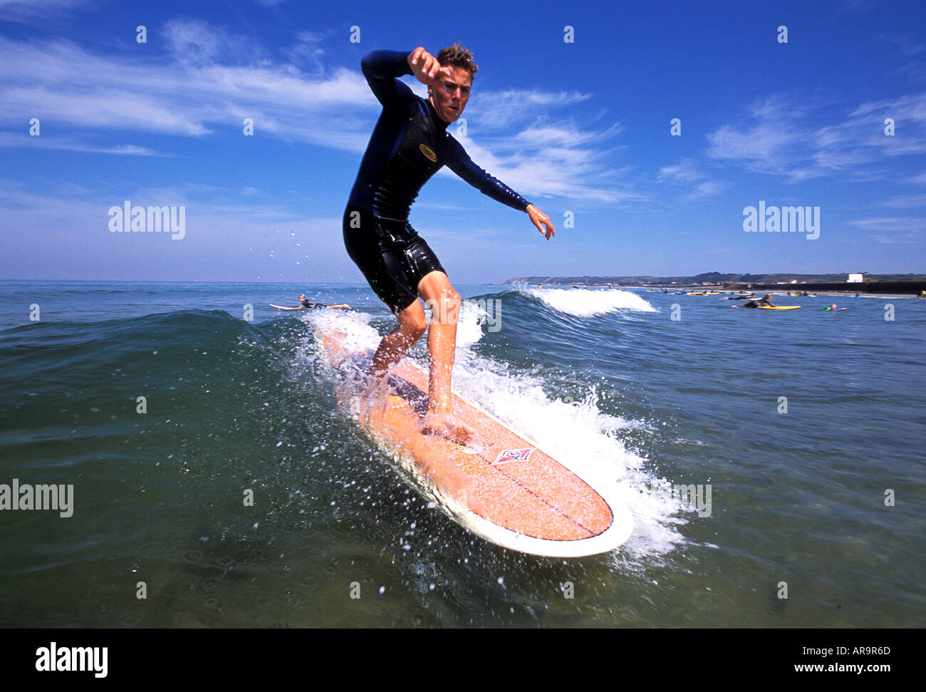 St ouen jersey surf hi-res stock photography and images - Alamy
