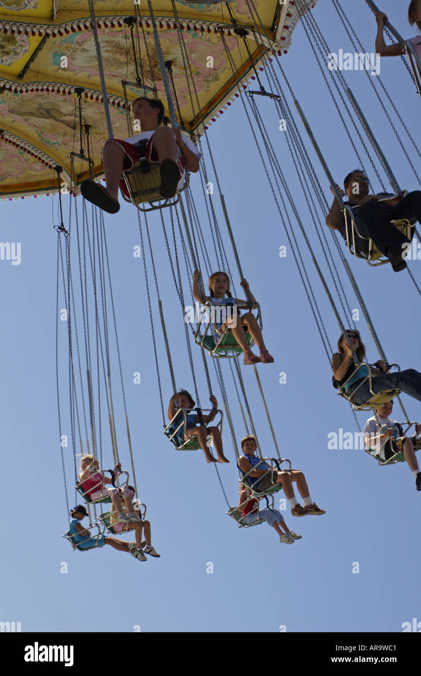 Wave Swinger at Pacific National Exhibition Vancouver Canada Stock ...