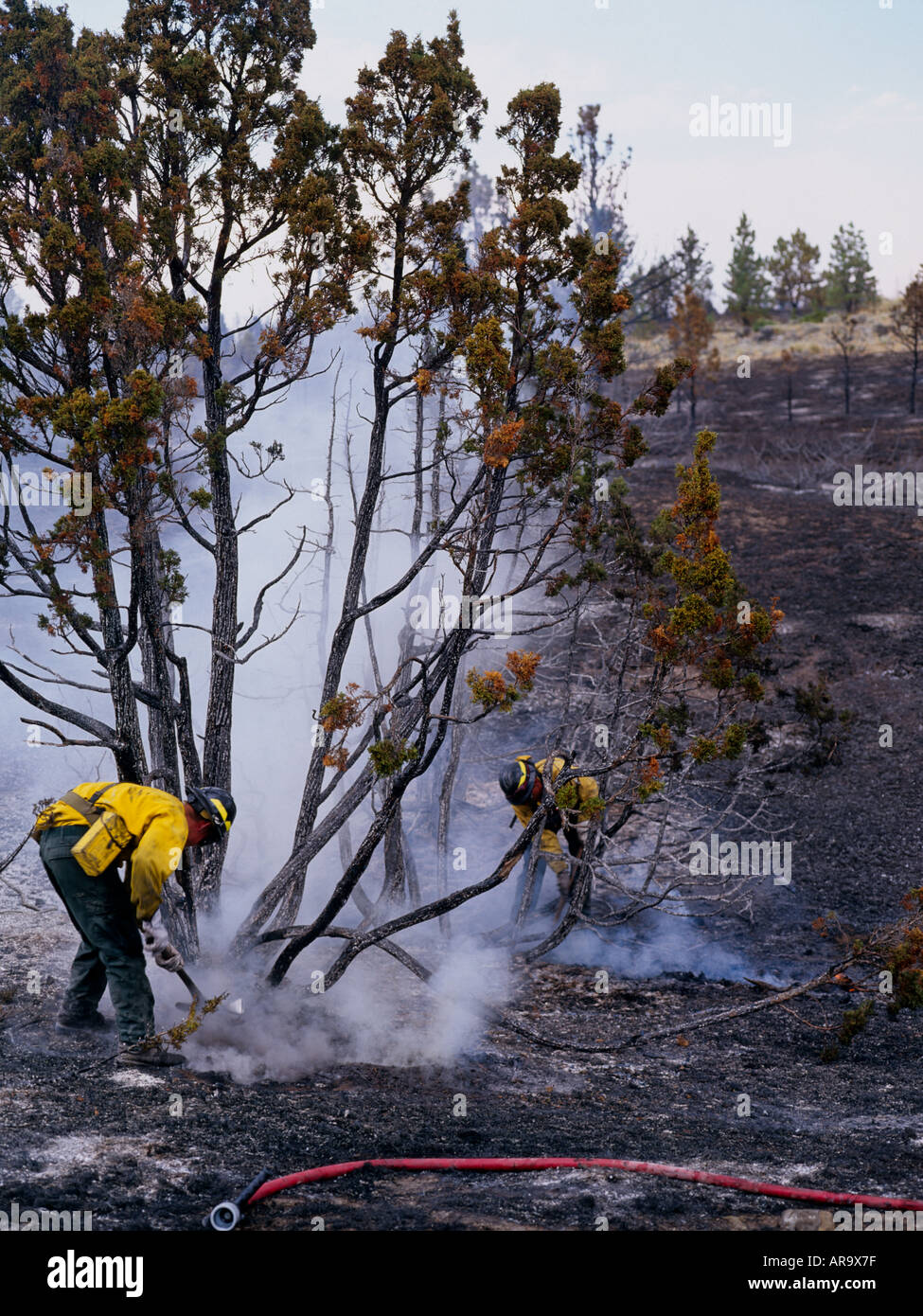 Controlling big fire hi-res stock photography and images - Alamy
