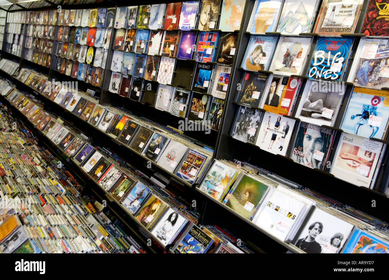 Cd Display High Resolution Stock Photography and Images - Alamy