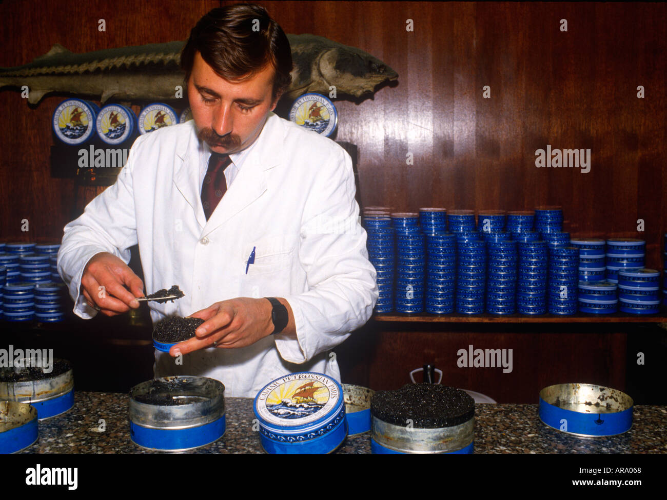 France Petrrossian Caviar Shop Famous Caviar exporter SB Stock Photo ...