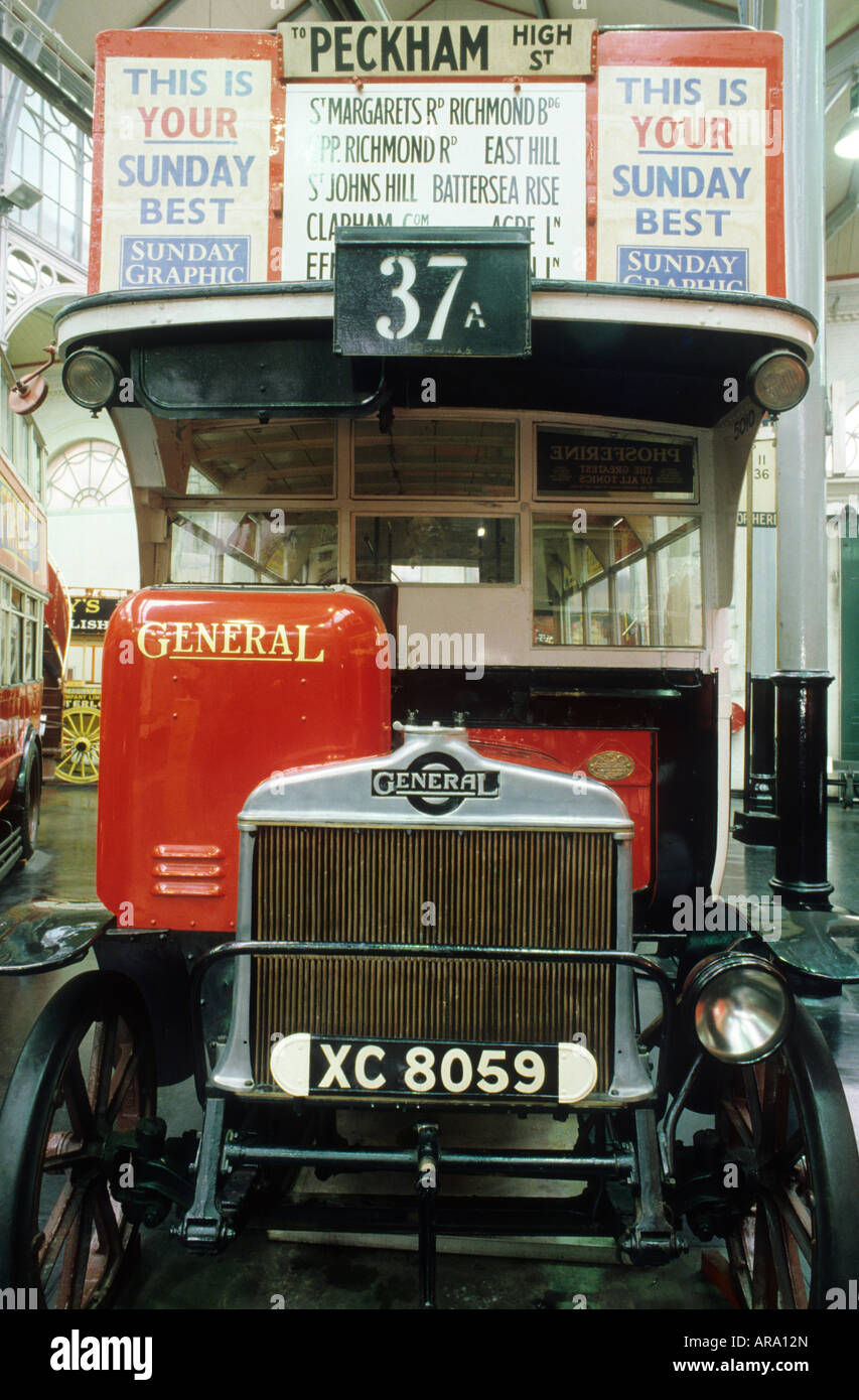 London Transpost Museum K Type Motor Bus England English history ...