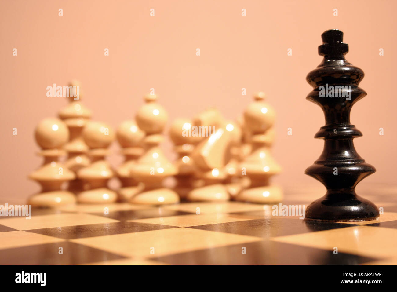 closeup of chess pieces Stock Photo - Alamy